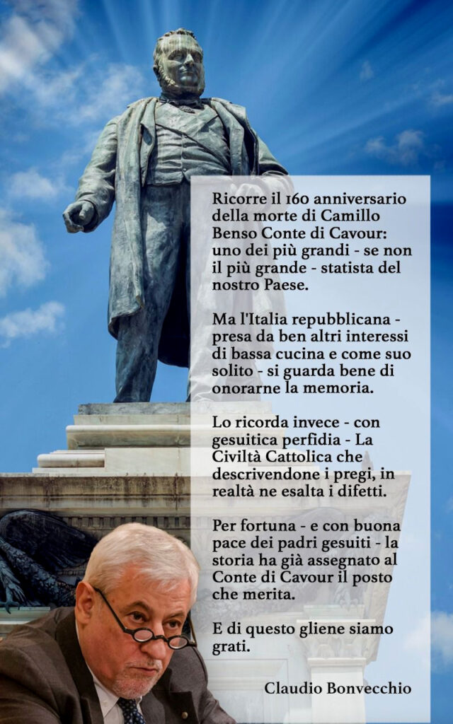 CAMILLO BENSO CONTE DI CAVOUR – GRANDE STATISTA ITALIANO | L'ipotenusa